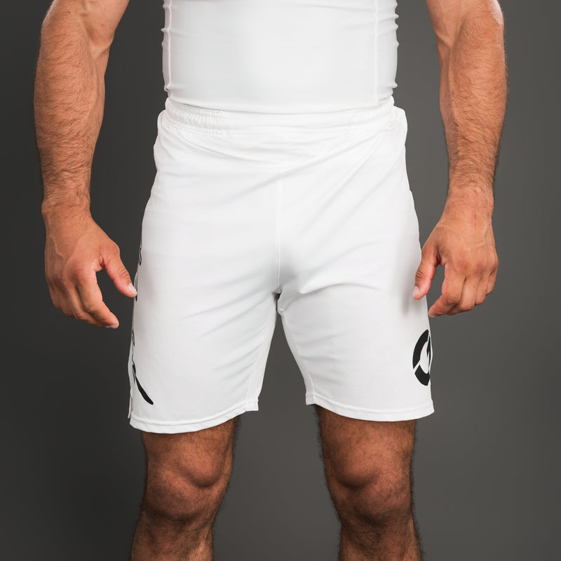 No-Gi Jiu Jitsu Fight Shorts (Black, IBJJF Legal) | Gold BJJ
