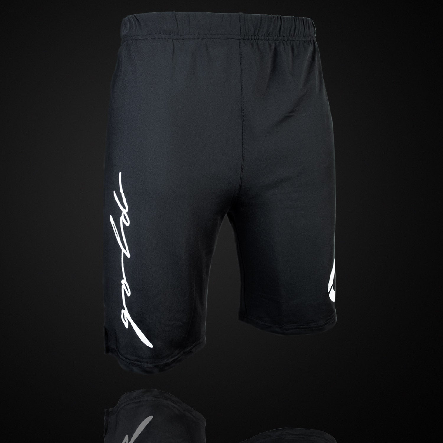 No-Gi Jiu Jitsu Fight Shorts (Black, IBJJF Legal) | Gold BJJ