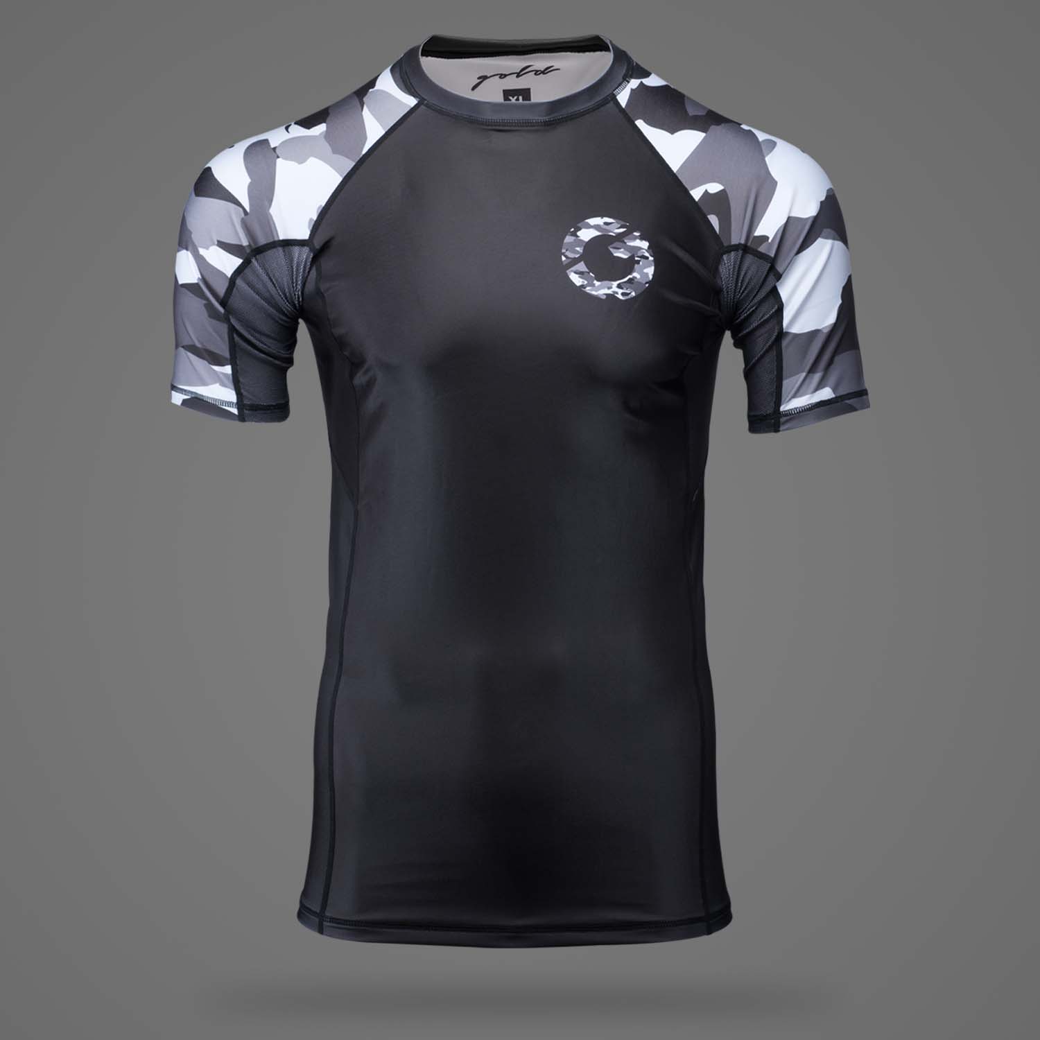 Camo Rash Guard for No-Gi Jiu Jitsu | Gold BJJ